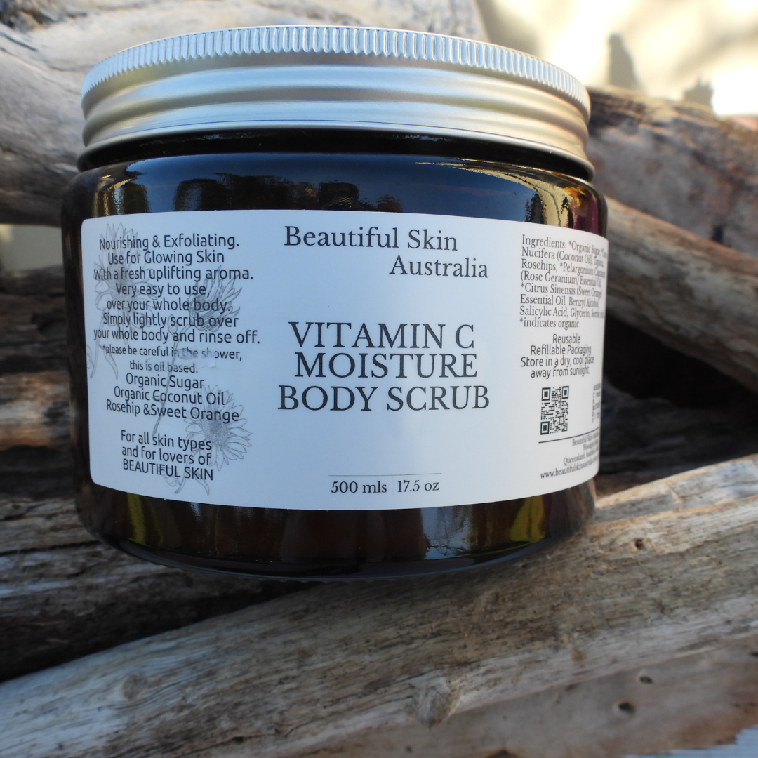 Vitamin C Moisture Body Scrub.. Literally 10 minutes to exfoliate and ...